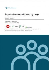 Nasjonal veileder - psykisk helse barn og unge - Konfliktrådet